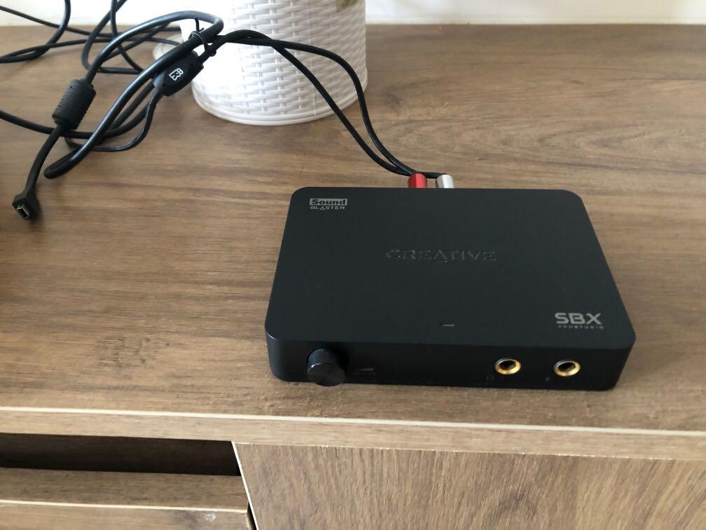 （靚聲）Creative Sound blaster 電腦usb 聲卡, 電腦＆科技, 電腦周邊及配件, 電腦周邊產品 - Carousell