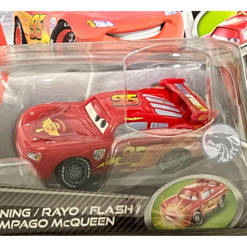 Disney Pixar Cars Quick Changers Race Lightning McQueen and Finn ...