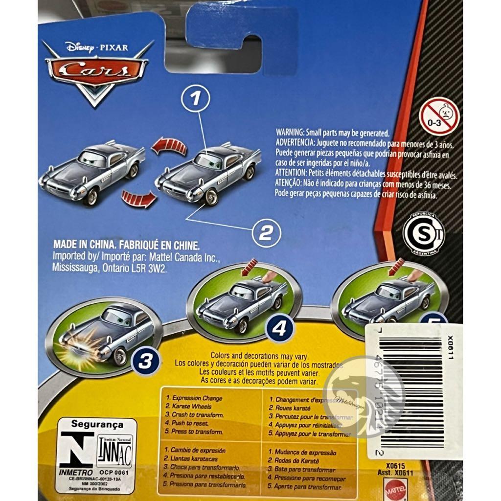 Disney Pixar Cars Quick Changers Race Lightning McQueen and Finn ...