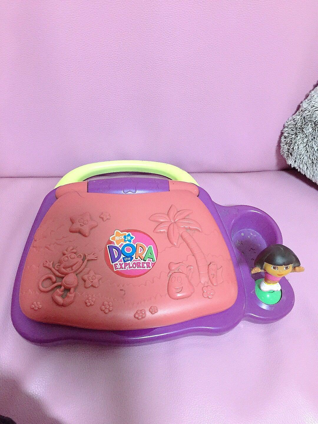 Dora the Explorer educational laptop toy, Babies & Kids, Infant ...
