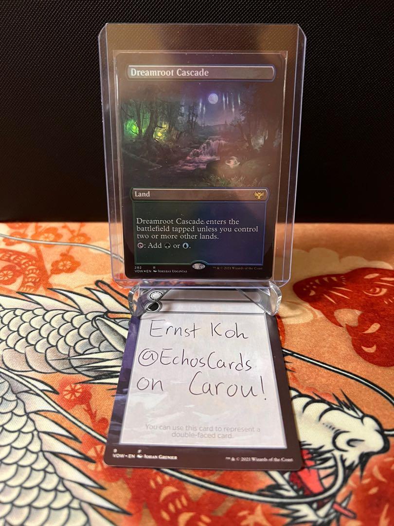 Dreamroot Cascade Full Art Foil Land Magic The Gathering, Hobbies ...