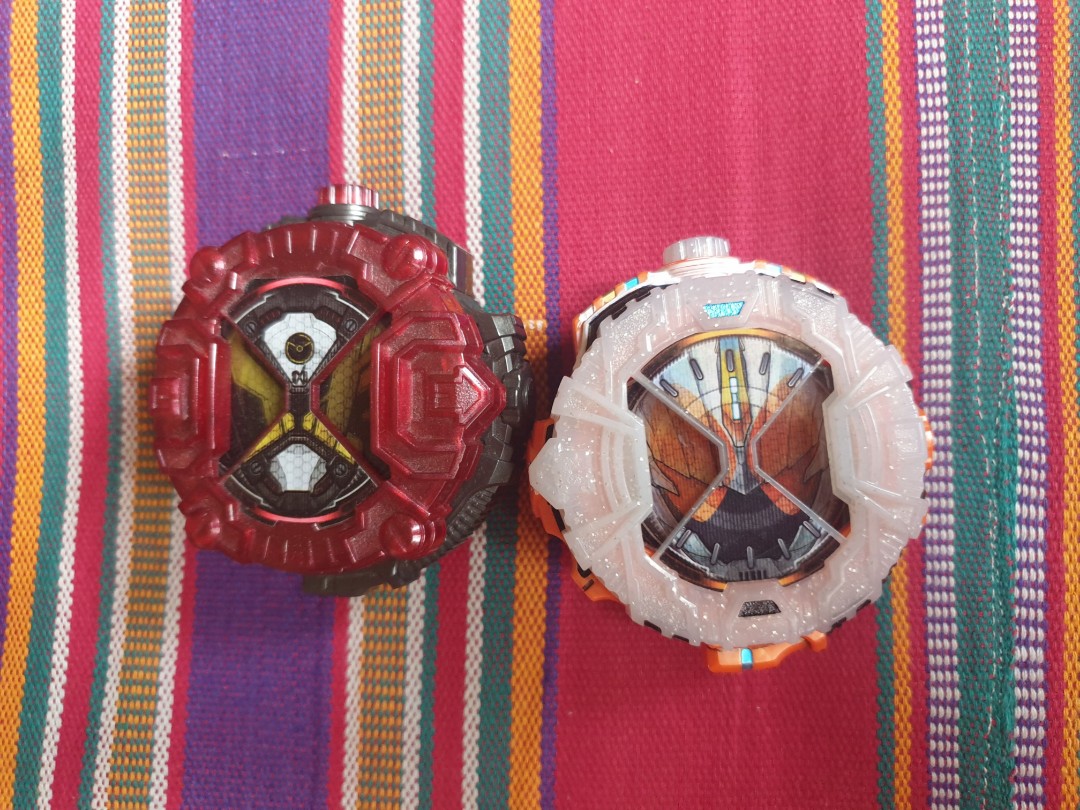 Dx kamen rider zi O geiz ride watch and ghost mugen ridewatch repaint ...
