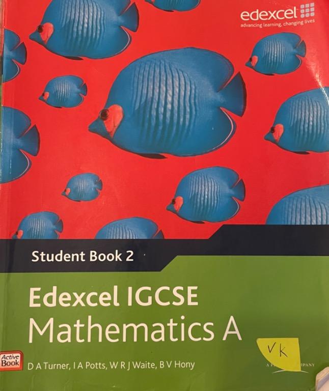 Edexcel International GCSE Mathematics Textbook, 興趣及遊戲, 書本 & 文具, 教科書 ...