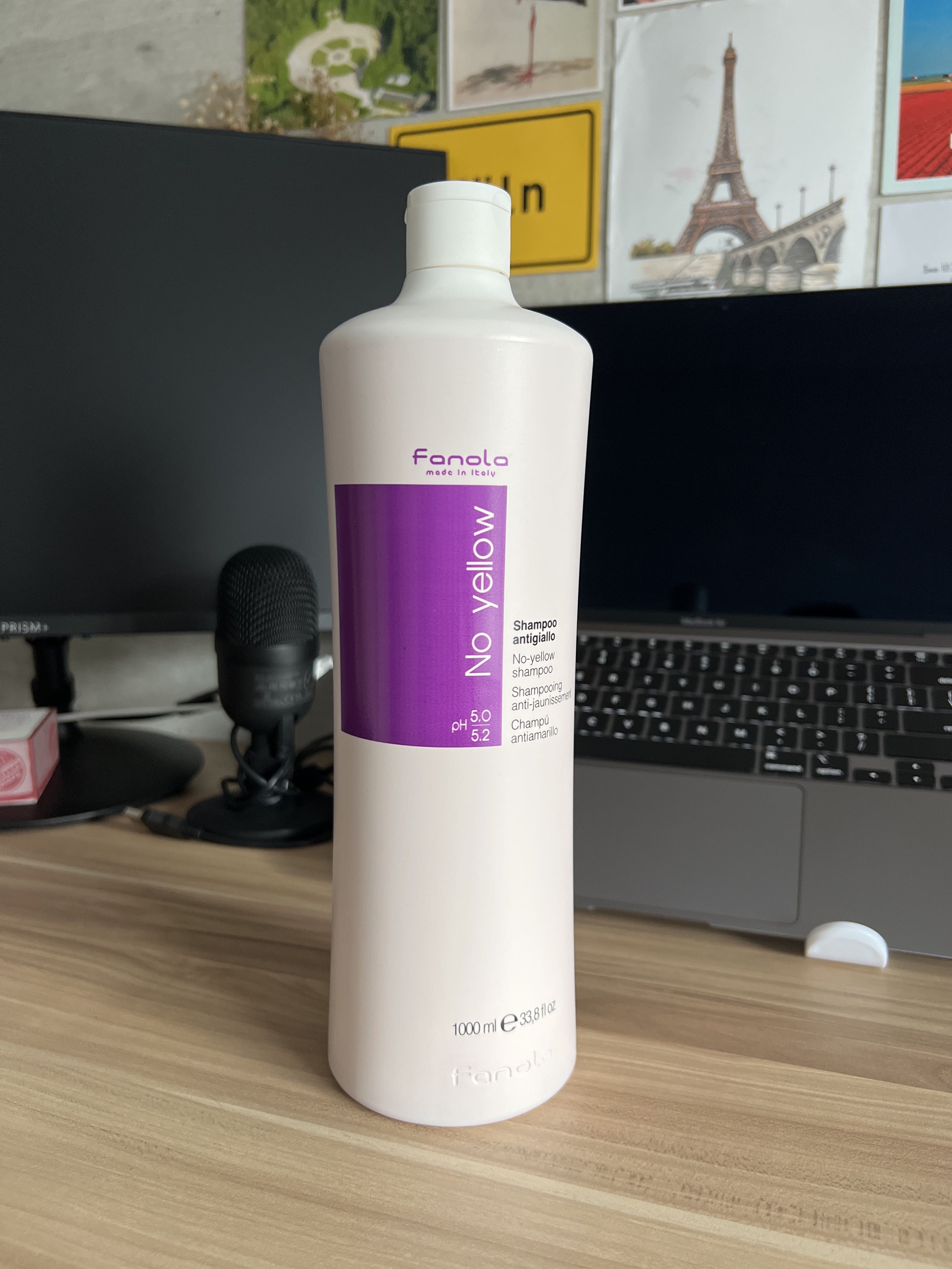 Fanola purple shampoo 1000 ml, Beauty & Personal Care, Hair on Carousell