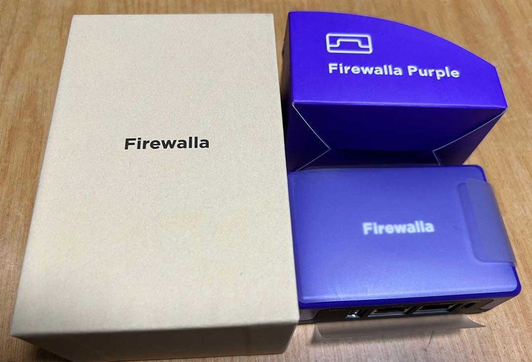 Firewalla Purple Gigabit Cyber Security Firewall & Router with WiFi ...