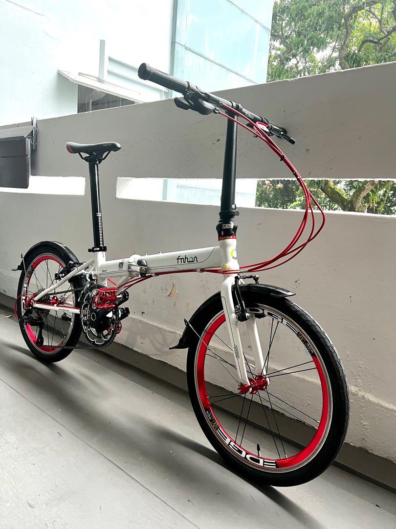 Fnhon Storm 20” Inches 18 speeds Shimano Foldable Bicycle Foldie Fold ...