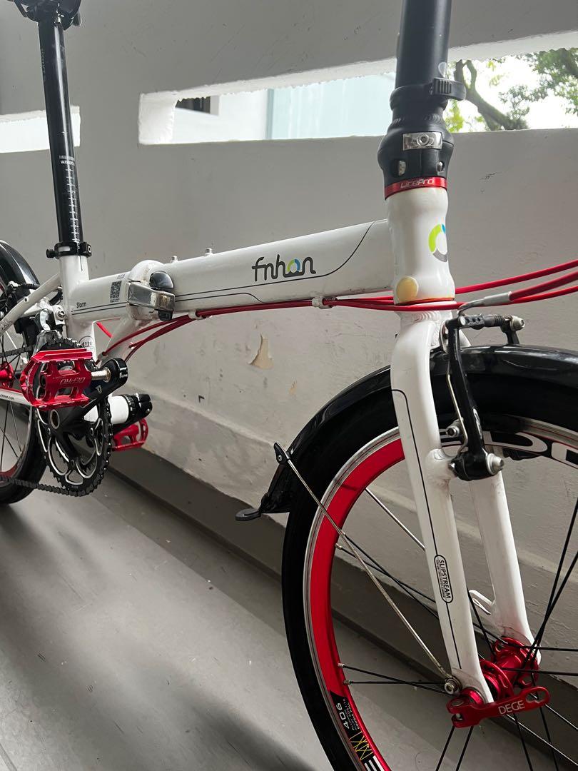 Fnhon Storm 20” Inches 18 speeds Shimano Foldable Bicycle Foldie Fold ...