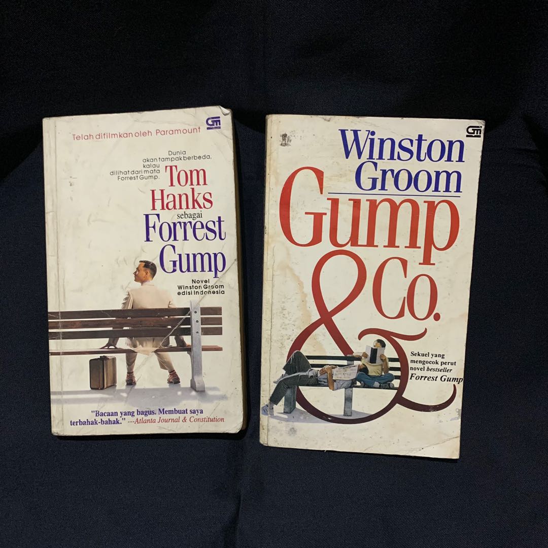 Forrest Gump Novel Set - Winston Groom-Terjemahan, Buku & Alat Tulis ...