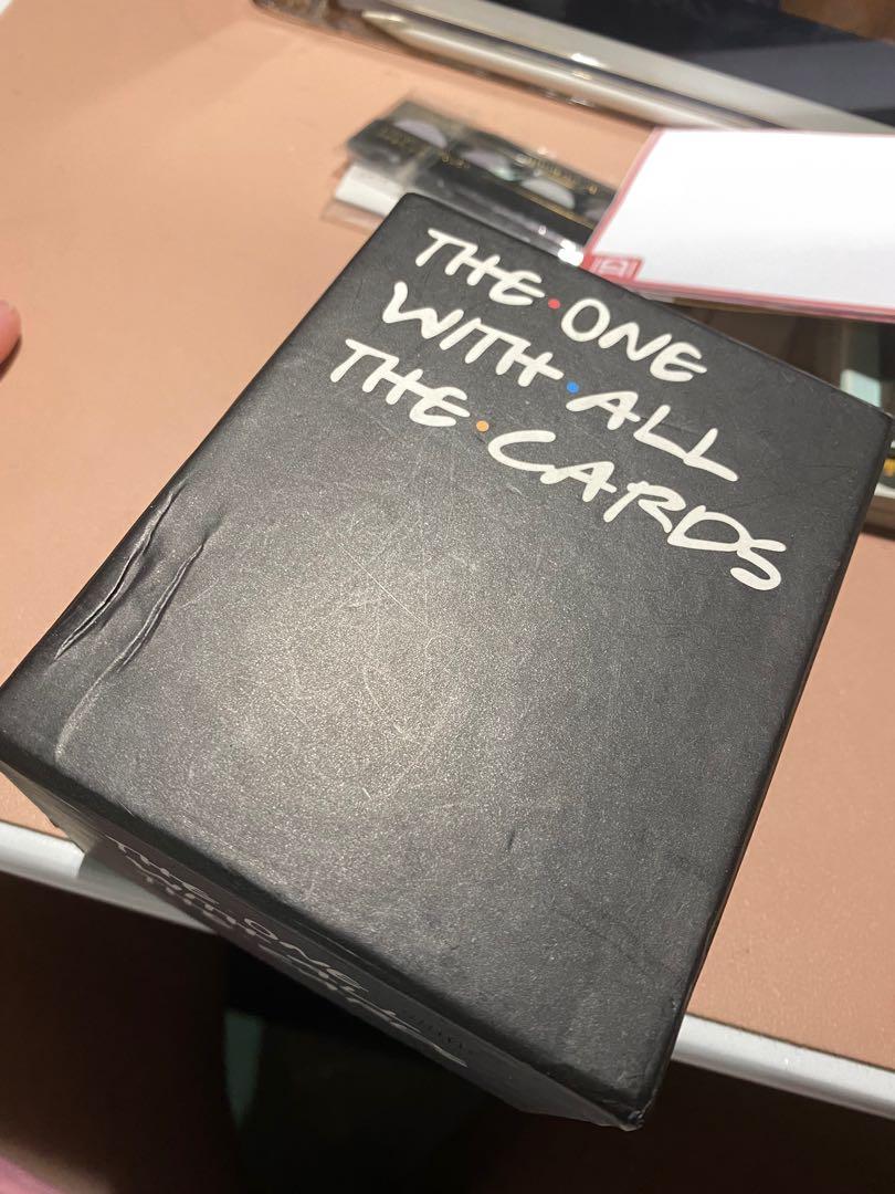 Friends TV show series card game The One With All the Cards, Hobbies ...