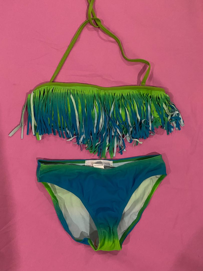 Fringe swimsuit, Women's Fashion, Swimwear, Bikinis & Swimsuits on ...