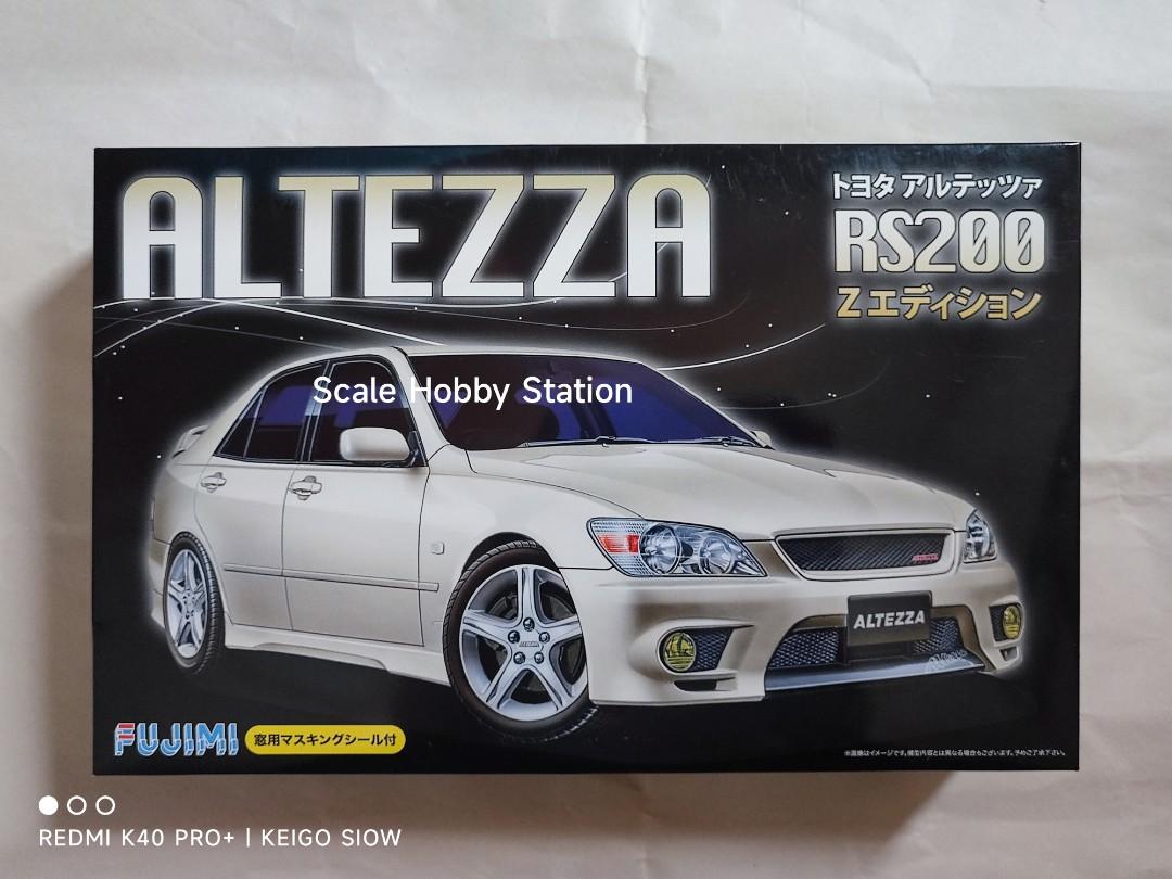 Fujimi 1:24 Toyota ALTEZZA RS200 Z Edition, Hobbies & Toys, Toys ...
