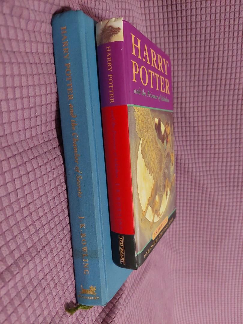 Harry Potter book 2 and 3 (hard cover), Hobbies & Toys, Books ...