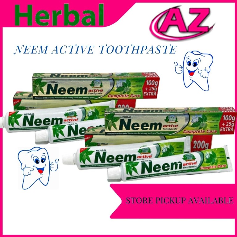 herbal neem active toothpaste 100 g |200 g -store pickup available ...