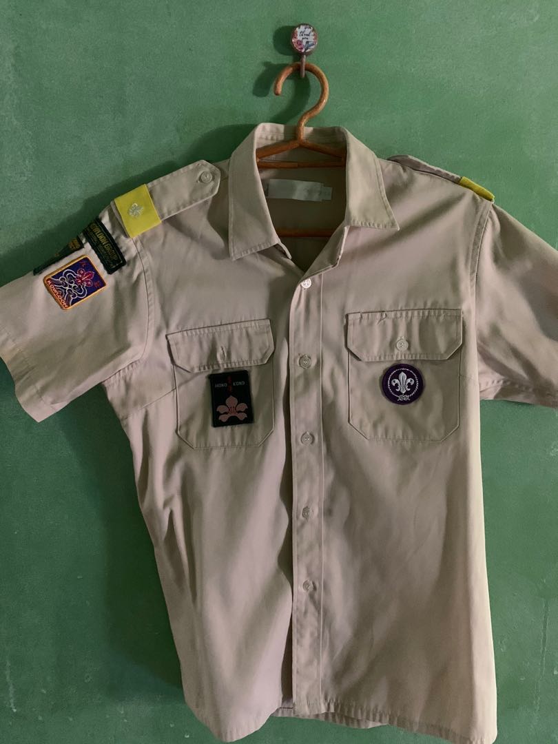 Hong Kong Boy Scouts Polo with Patches, Men's Fashion, Tops & Sets ...