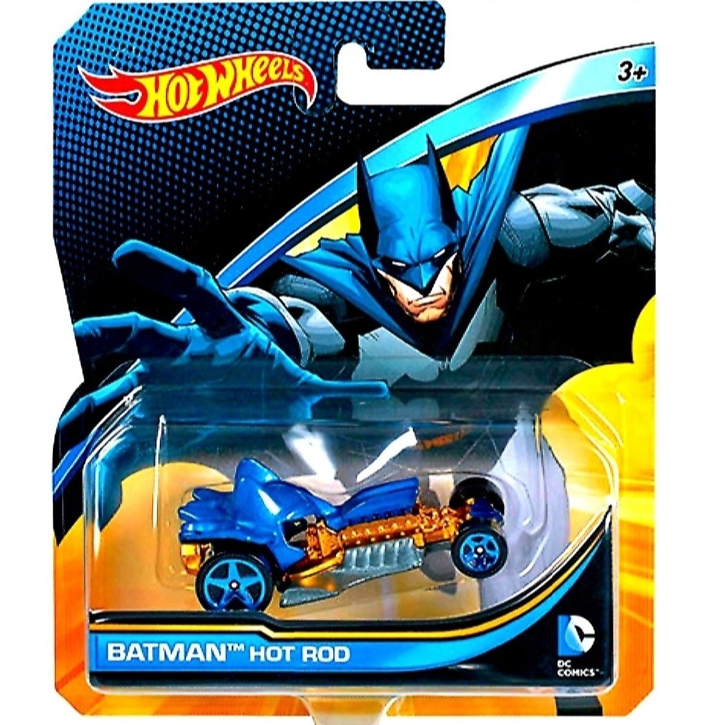 Hot Wheels DC Comics Batman Hot Rod Batmobile Hotwheels Die-Cast ...