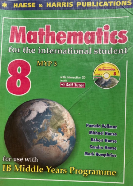 IB MYP 3 Middle Years Programme Mathematics Textbook, 興趣及遊戲, 書本 & 文具 ...