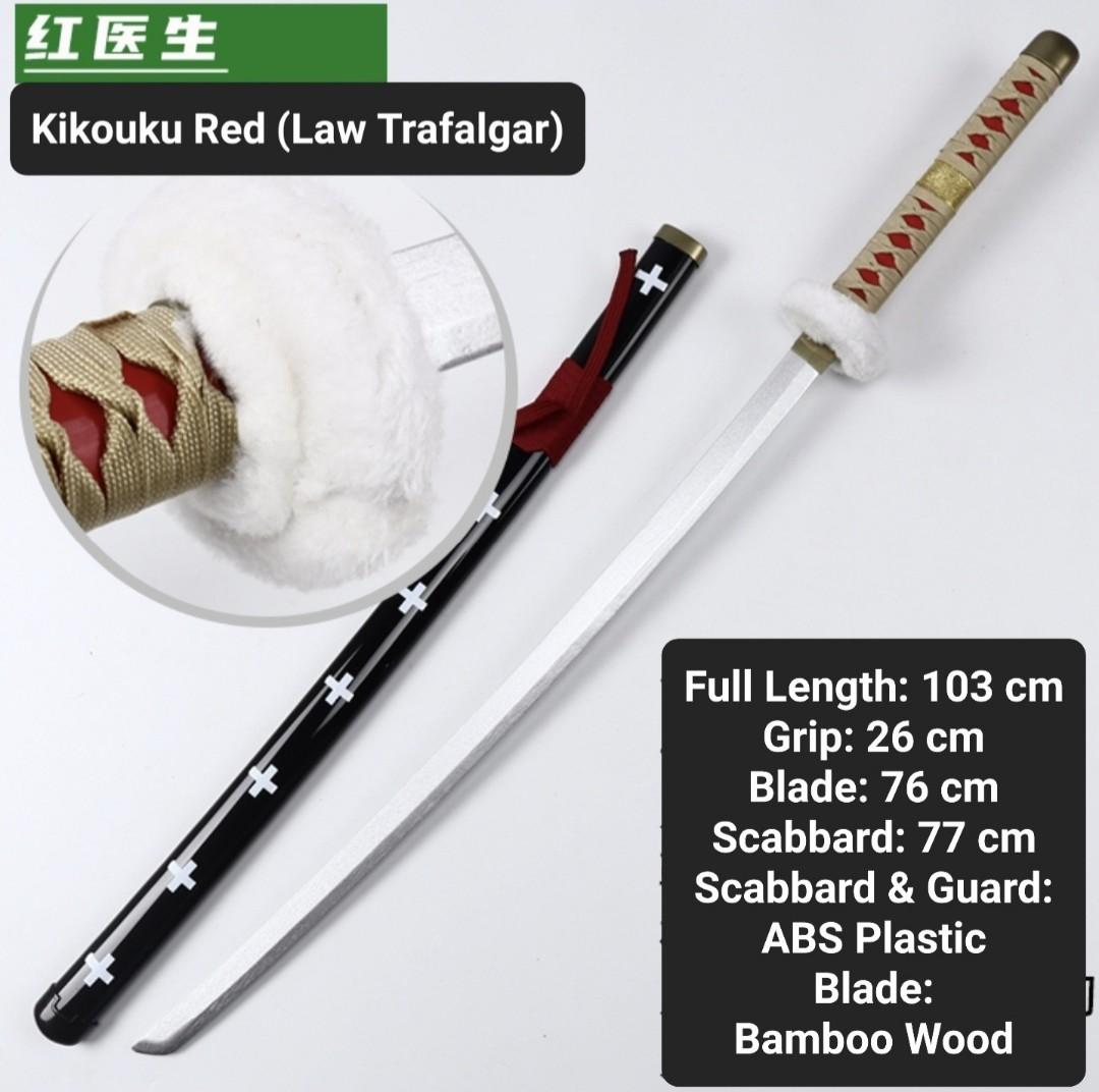 (IN) One Piece Law Cosplay Sword, Hobbies & Toys, Memorabilia ...