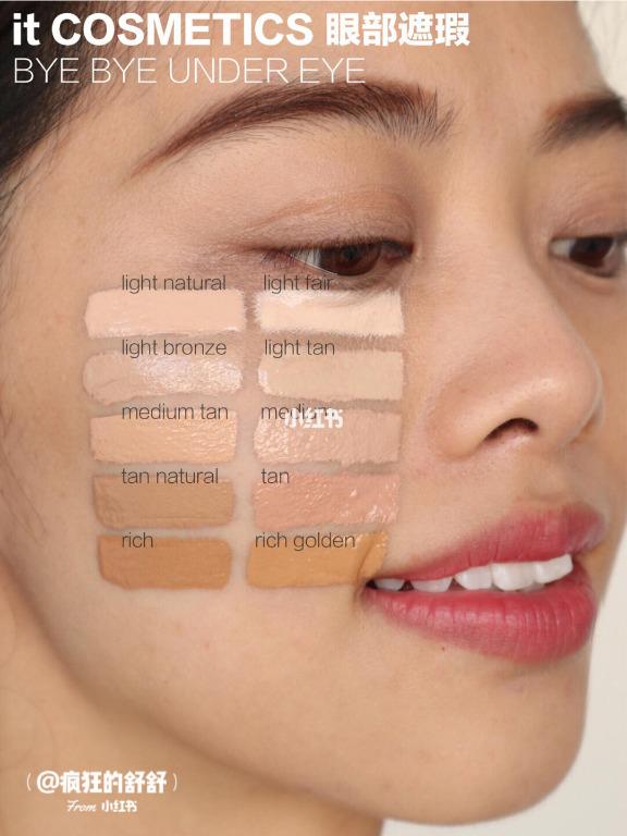 IT Cosmetics Bye Bye Under Eye Full Coverage Anti-Aging Waterproof ...