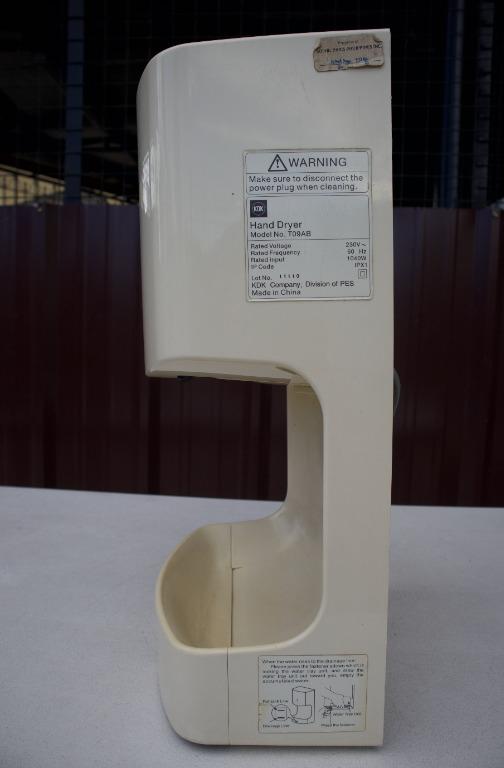 KDK T09AC Hand Dryer with Drain Fan, Furniture & Home Living, Office ...