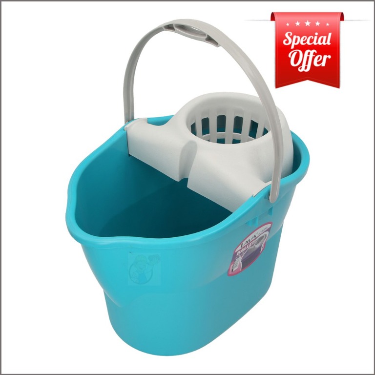LAVA Blue Mop Pail Bucket - GB066, Furniture & Home Living, Cleaning ...