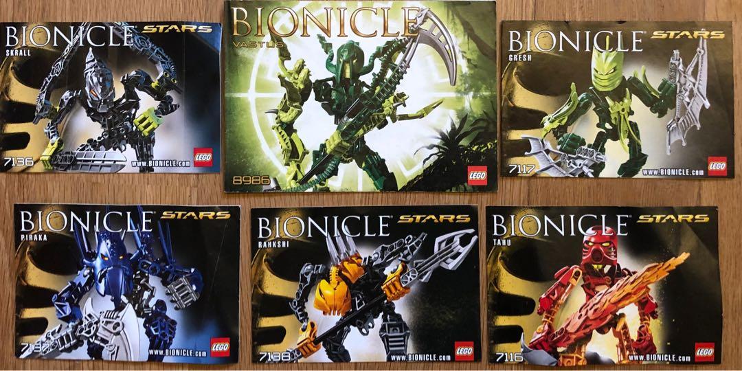 Lego Bionicles 6 Sets!!!, Hobbies & Toys, Toys & Games on Carousell