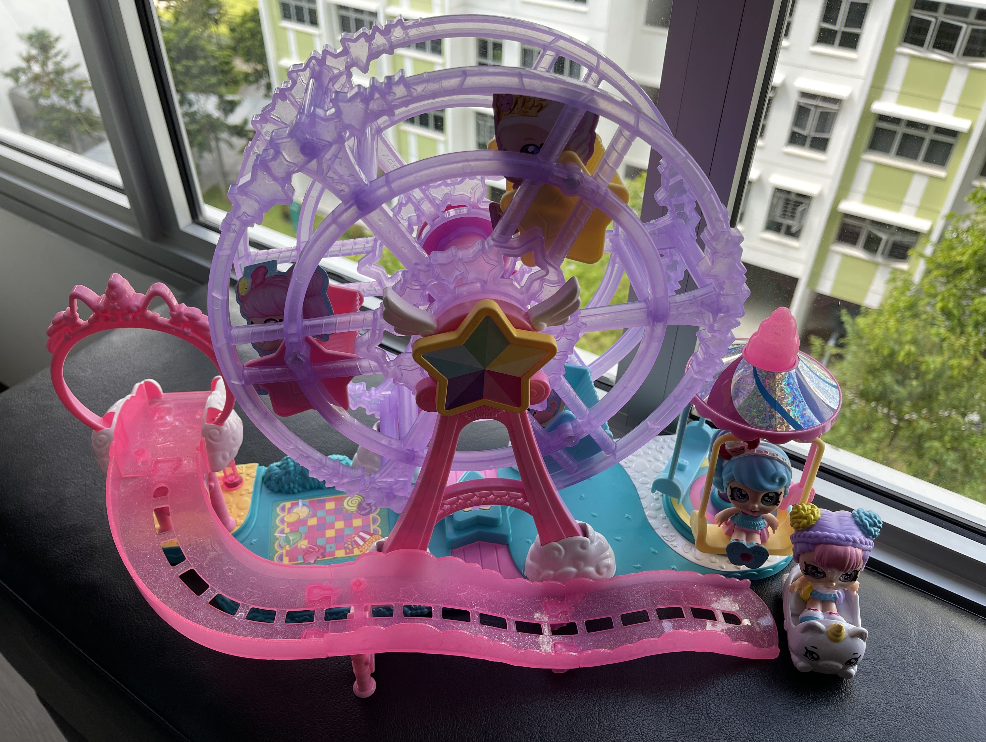 LOL Merry Go Round with slide and swing, Hobbies & Toys, Toys & Games ...