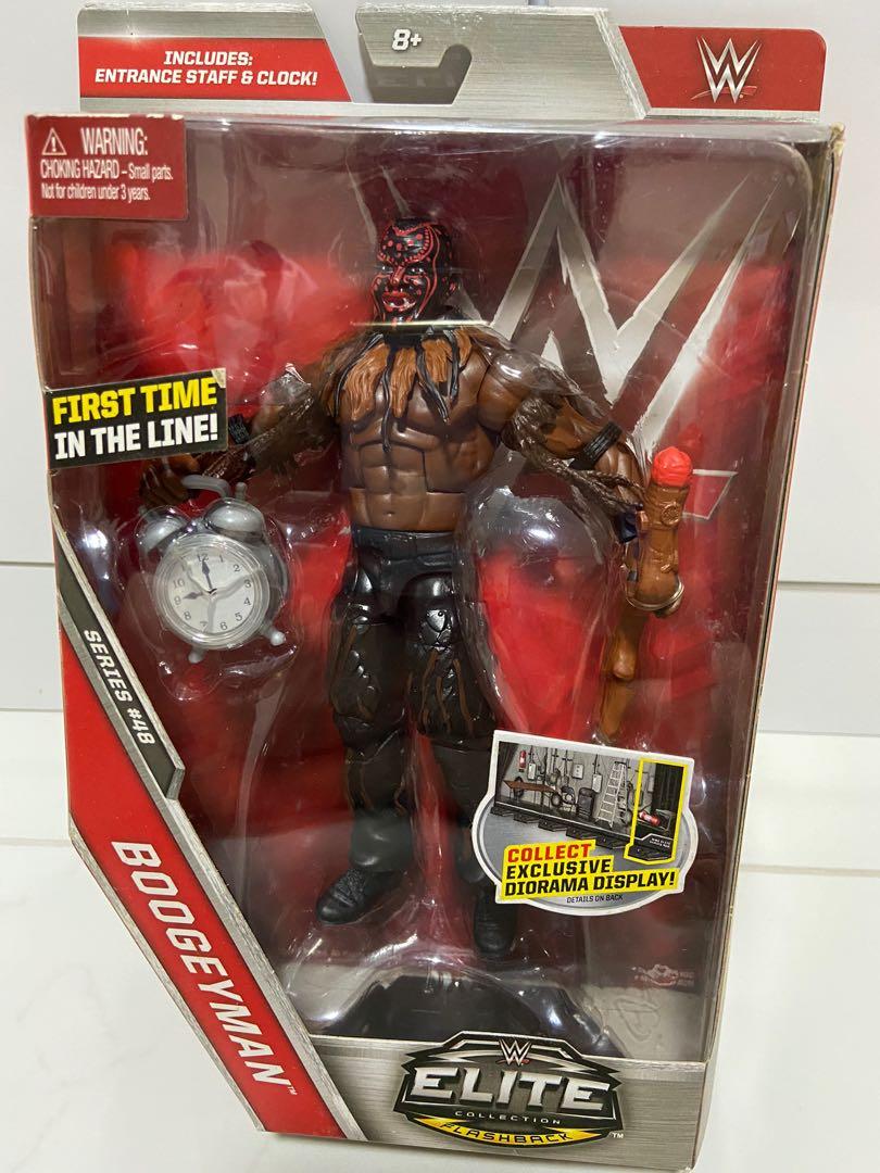 Mattel WWE Elite Boogeyman and Great Entrance Shawn Michaels, Hobbies ...