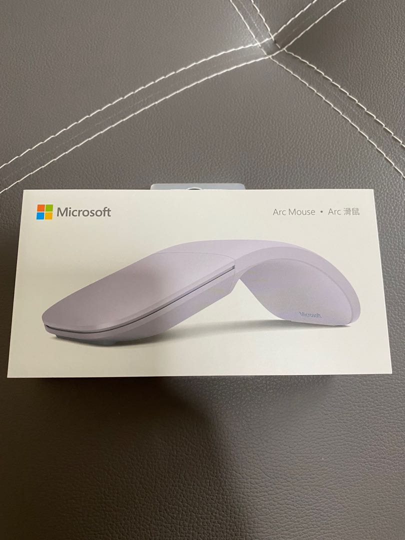 Microsoft arc mouse lilac wireless mouse BNIB, Computers & Tech, Parts ...