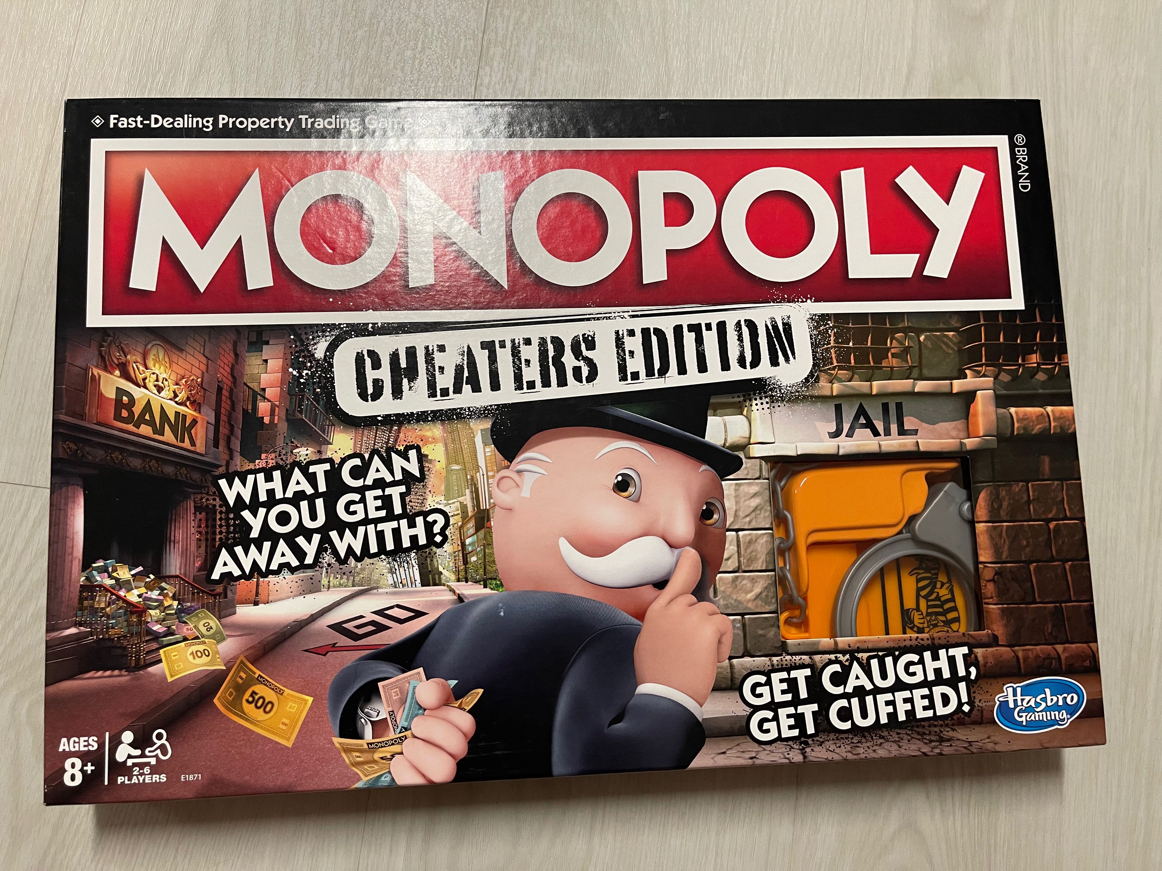Monopoly cheater edition, Hobbies & Toys, Toys & Games on Carousell