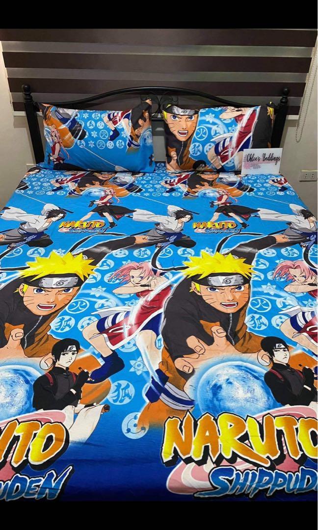 Naruto design Canadian cotton bedsheet by cobre kama collection #naruto ...