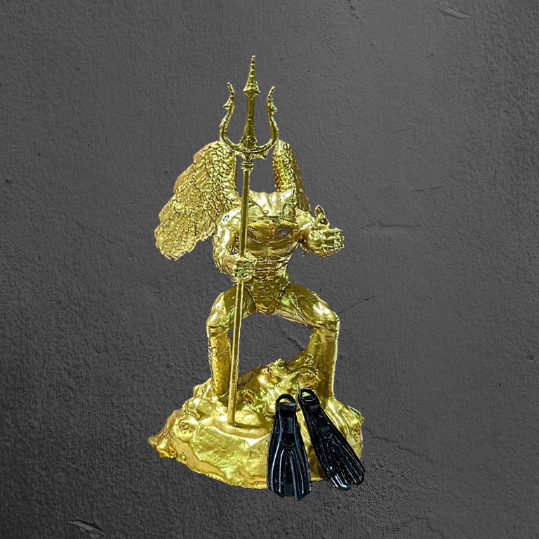 NDU Frogman Statue - Navy Diver, Hobbies & Toys, Memorabilia ...