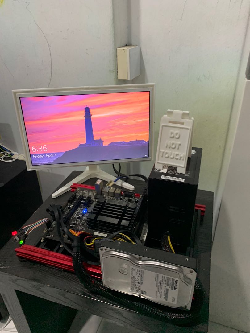 Open air pc, 64bit with windows 10, Computers & Tech, Desktops on Carousell