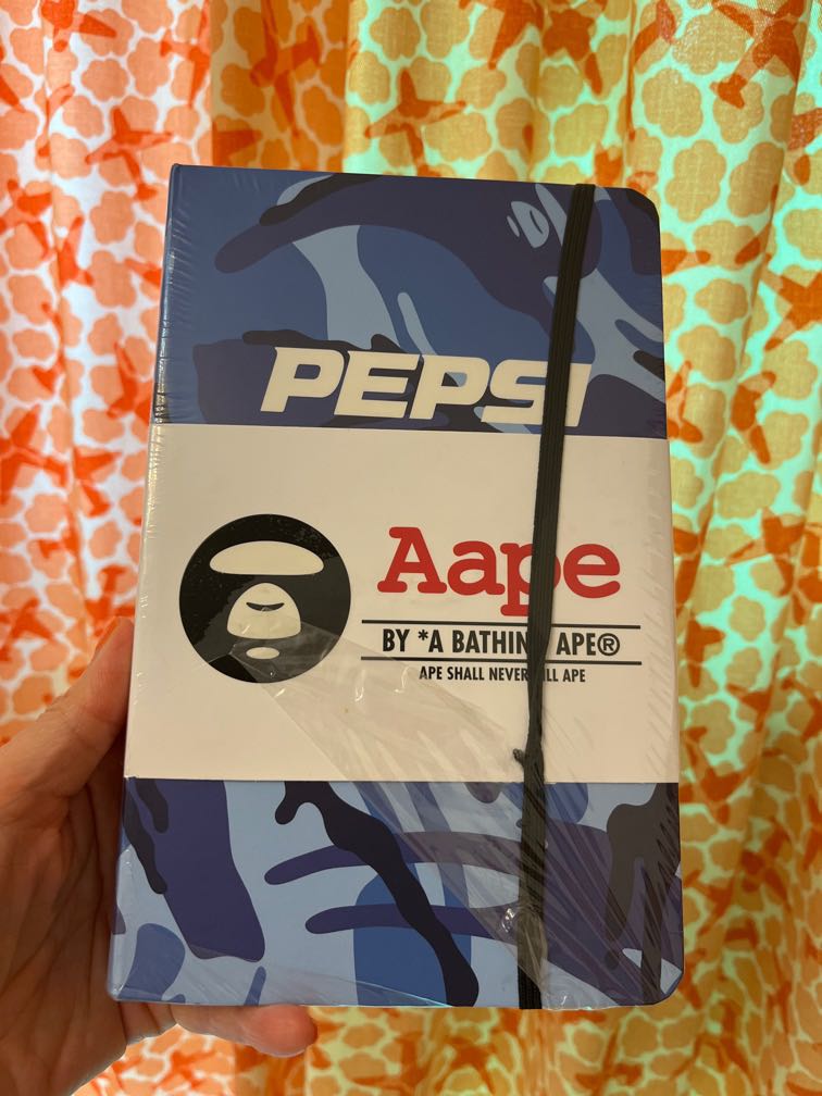 Pepsi and Aape notebook, 興趣及遊戲, 手作＆自家設計, 文具 - Carousell