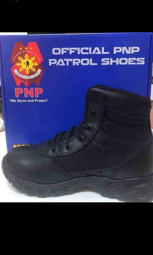PNP Patrol Shoes by Altama, Men's Fashion, Footwear, Boots on Carousell