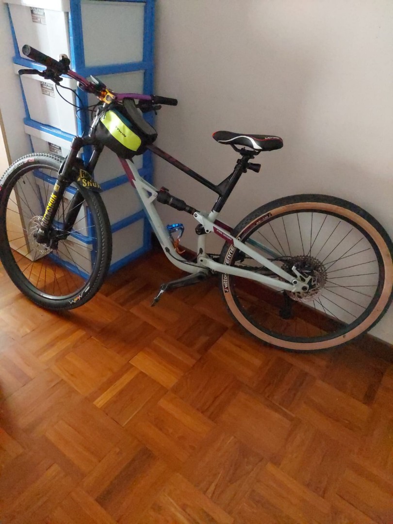 Polygon D7 full suspension with dropper seat post come with original ...
