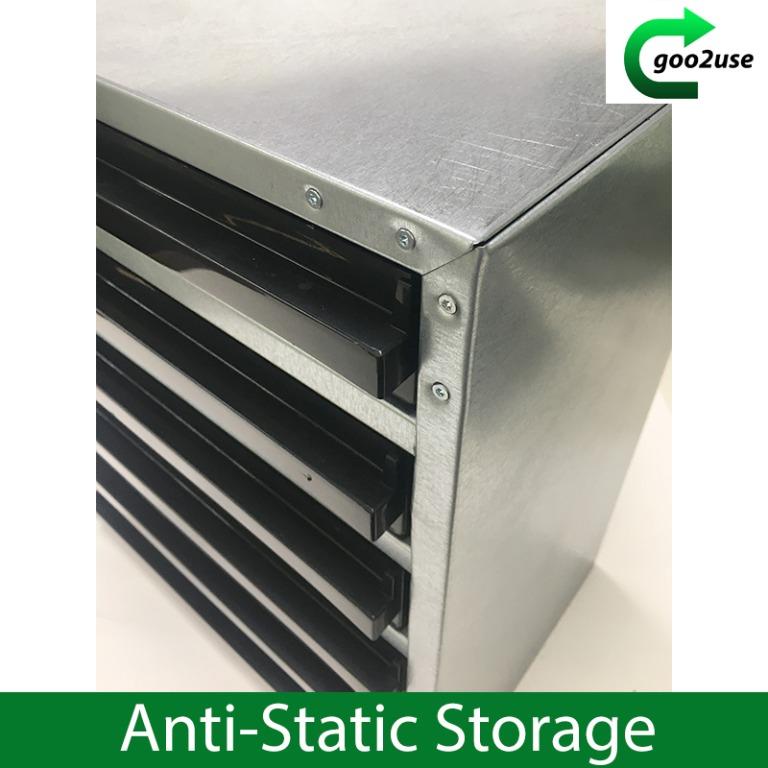 Raaco Anti-Static Metal Storage System, Furniture & Home Living, Home ...