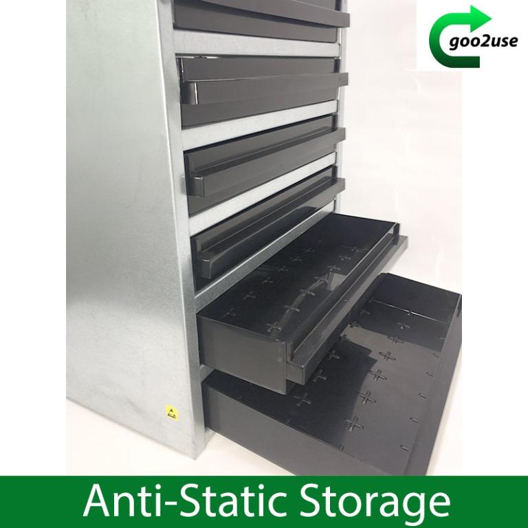 Raaco Anti-Static Metal Storage System, Furniture & Home Living, Home ...