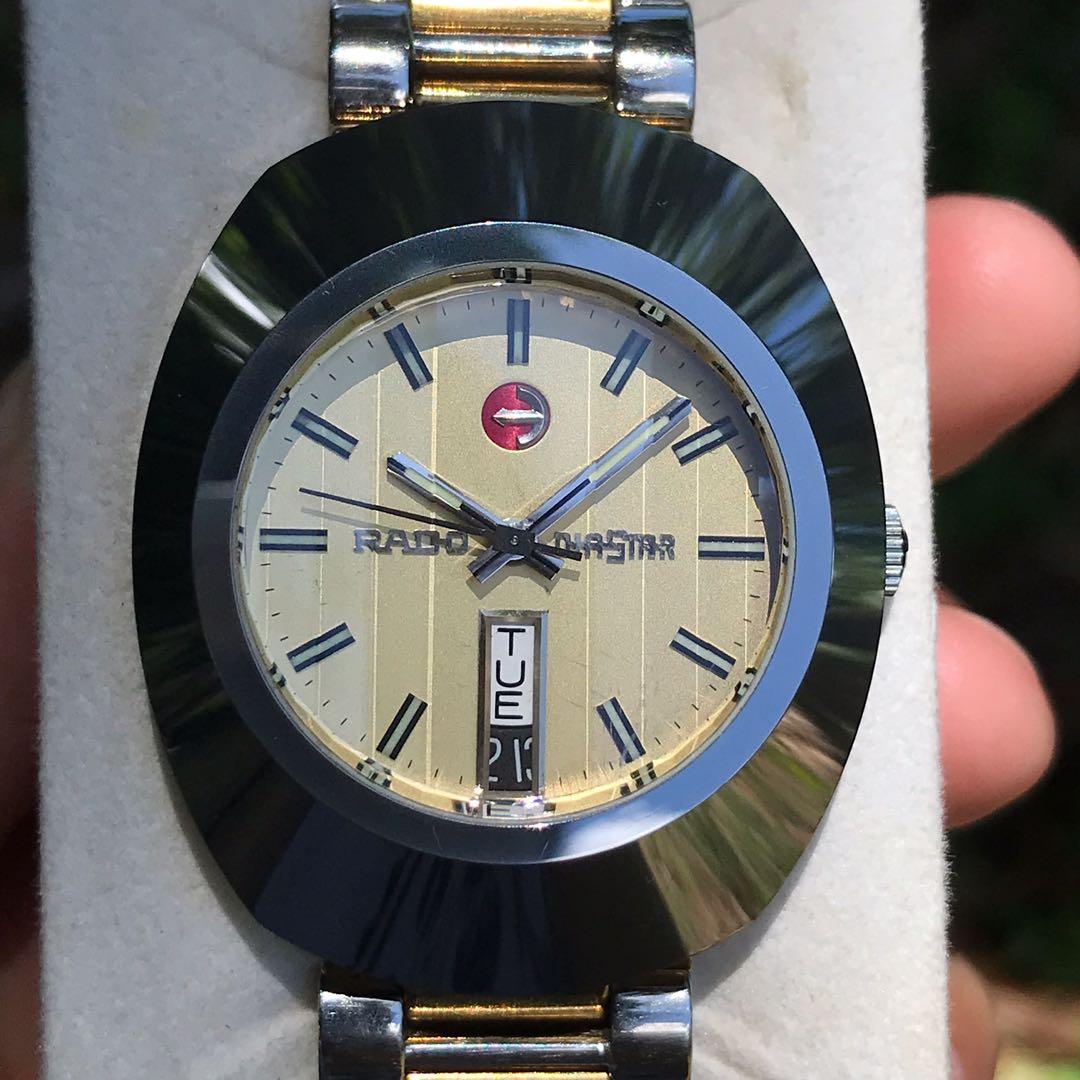 RADO Diastar Original Automatic Two-Tone Mens Watch Preloved , Men's Fashion, Watches ...