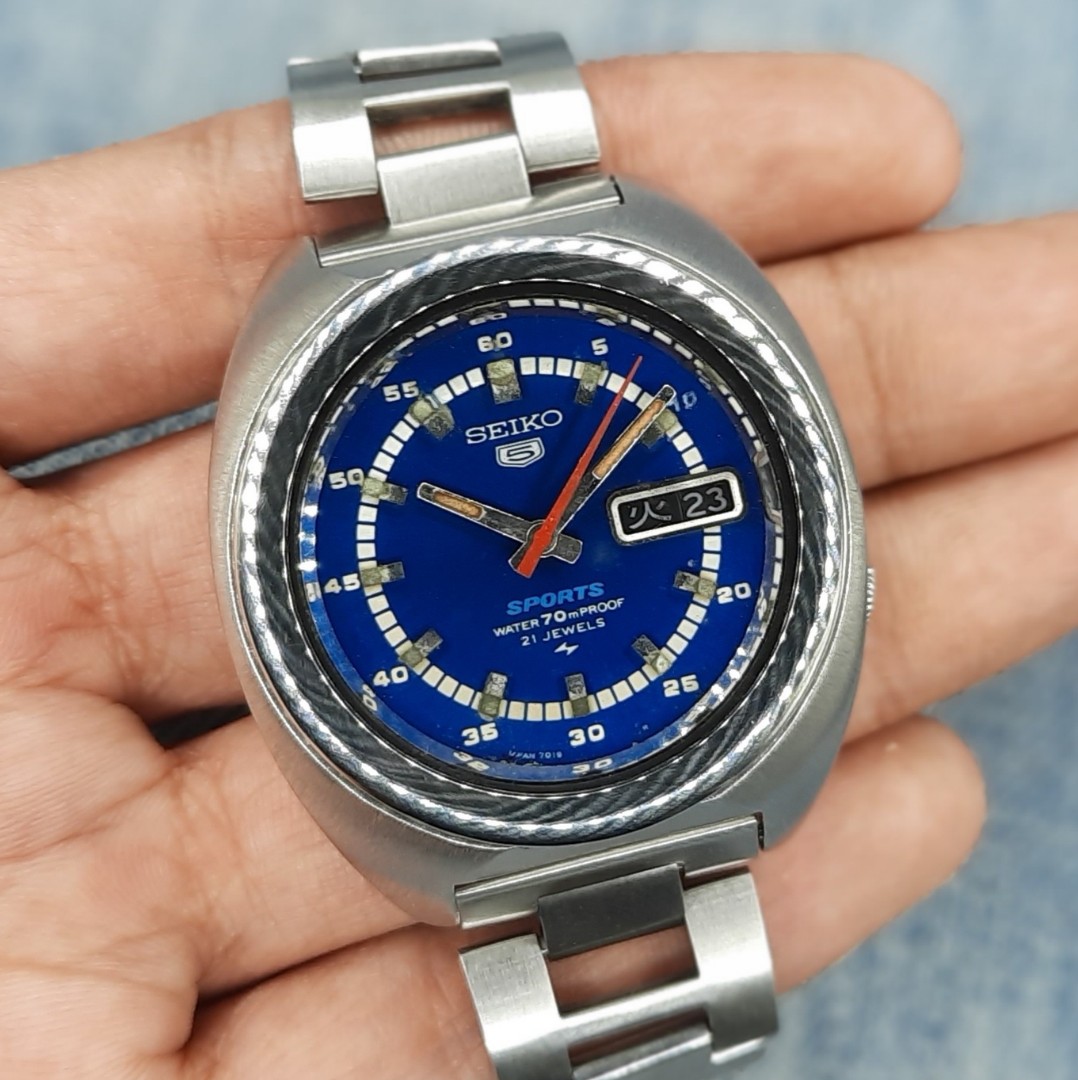 Rare Vintage JDM Seiko 7019-7050 Sports 70 Meters (Resist) Automatic ...