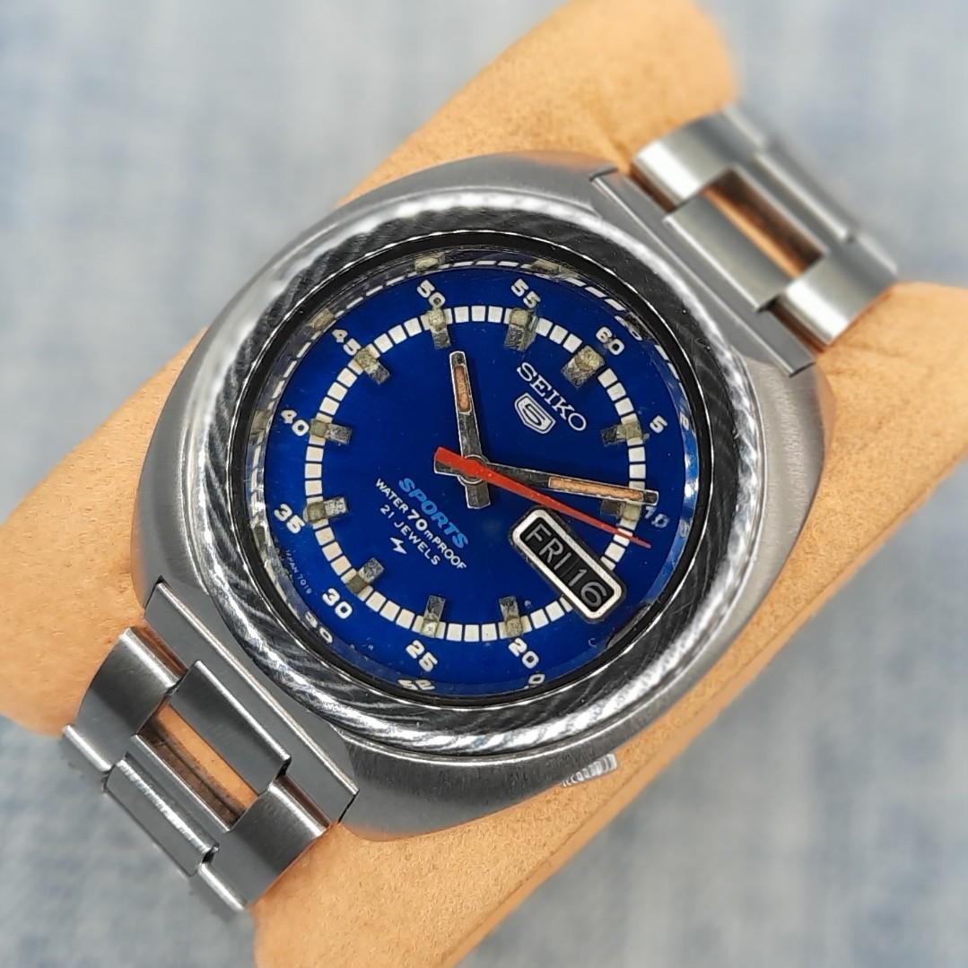 Rare Vintage JDM Seiko 7019-7050 Sports 70 Meters (Resist) Automatic ...