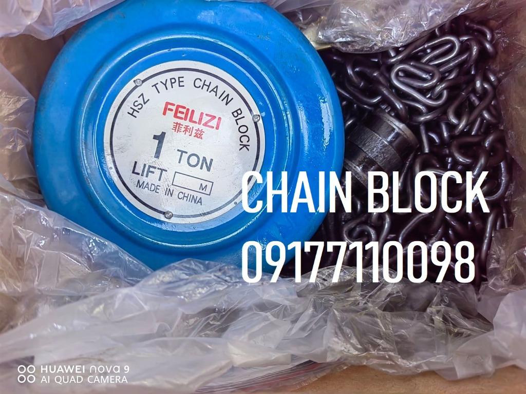 Regular Chain Block (1T), Commercial & Industrial, Construction Tools ...