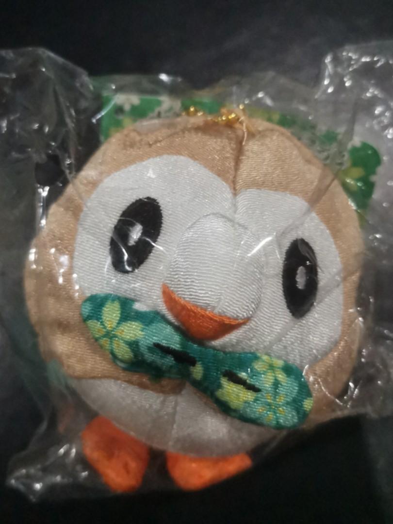 Rowlet key chain plush pokemon, Hobbies & Toys, Toys & Games on Carousell