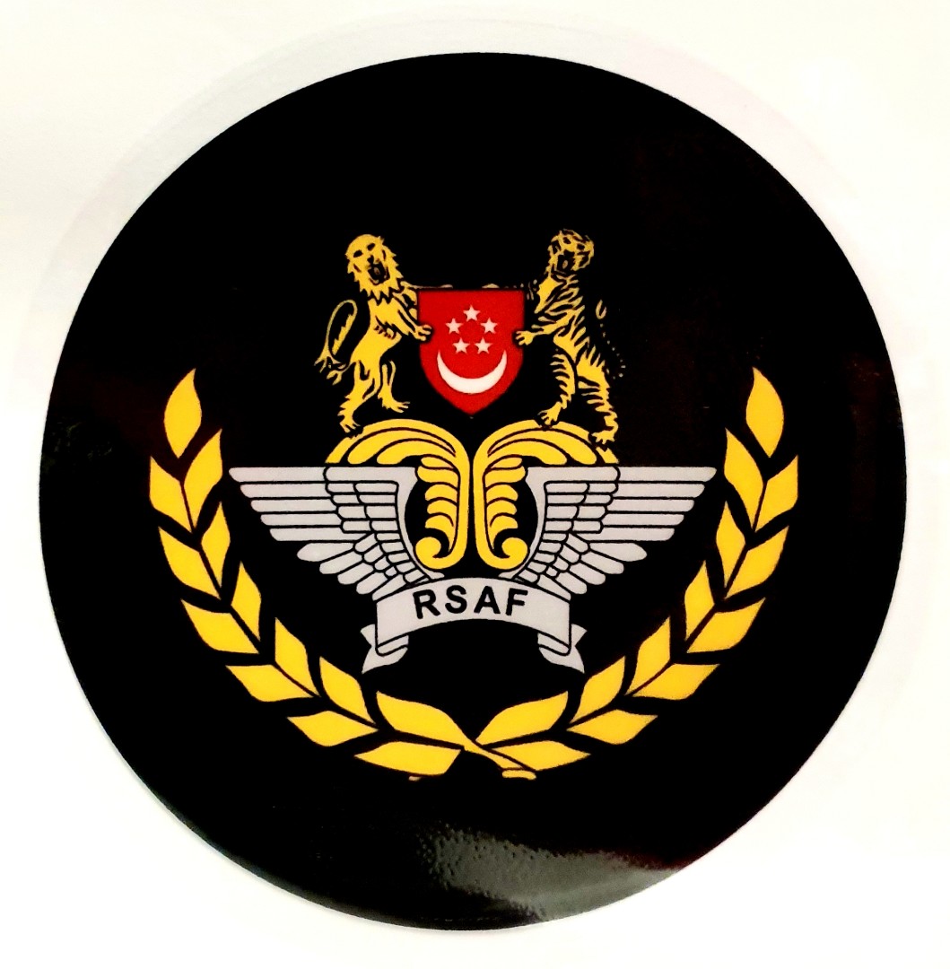 RSAF Republic of Singapore Air Force Car Decal, Hobbies & Toys ...
