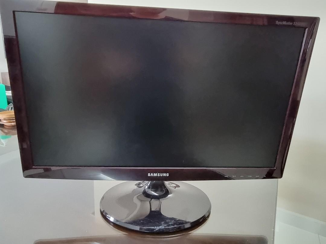Samsung 24" flat monitor, Computers & Tech, Parts & Accessories ...