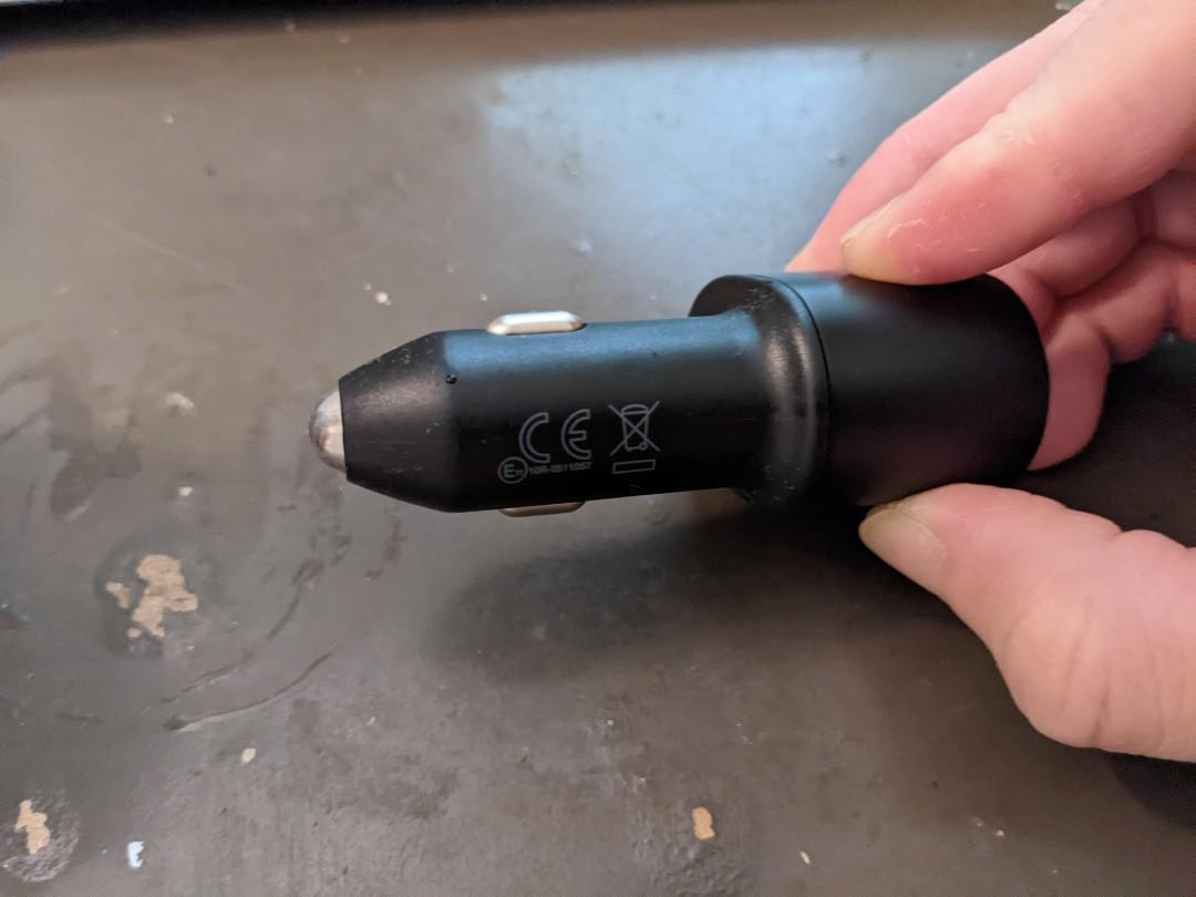 Samsung Super Fast Charging 60W(45W + 15W) USB-C Car Charger PPS AFP ...