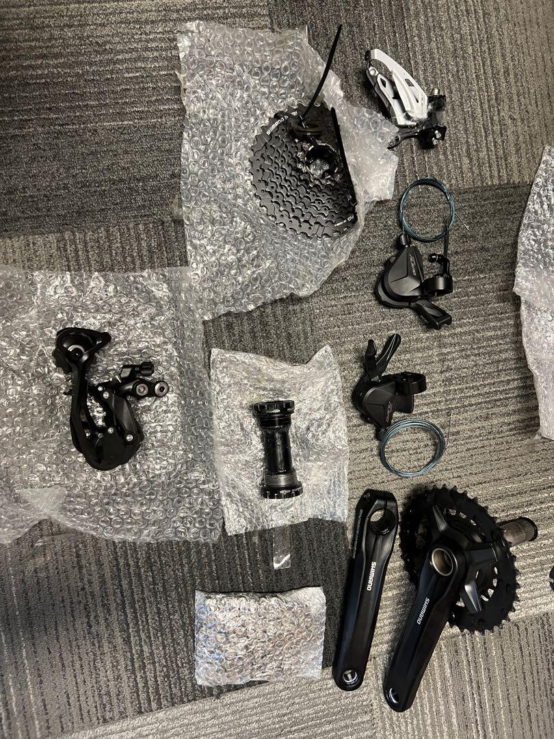 Shimano Alivio groupset, Sports Equipment, Bicycles & Parts, Parts ...