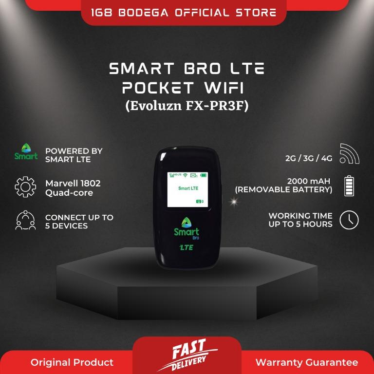 SMART BRO LTE POCKET WIFI (FX-PR3F), Mobile Phones & Gadgets, Other ...
