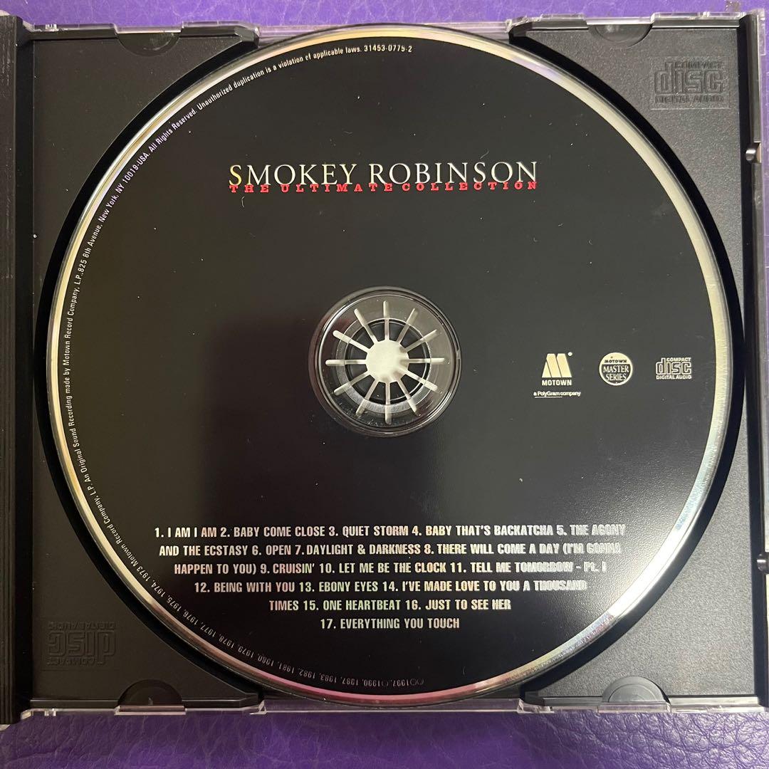 SMOKEY ROBINSON CD THE ULTIMATE COLLECTION 齊件 美版 舊版(1997), 興趣及遊戲, 音樂樂器 ...