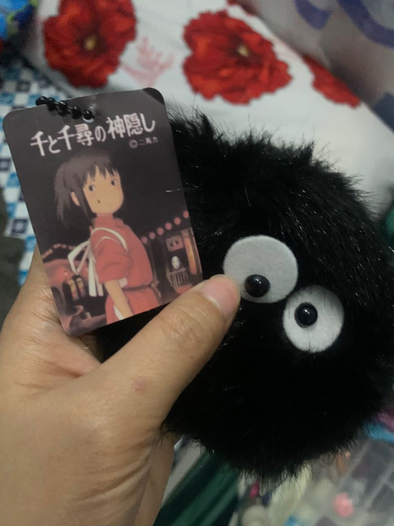 Spirited Away Soot Sprite coin purse, Women's Fashion, Bags & Wallets ...