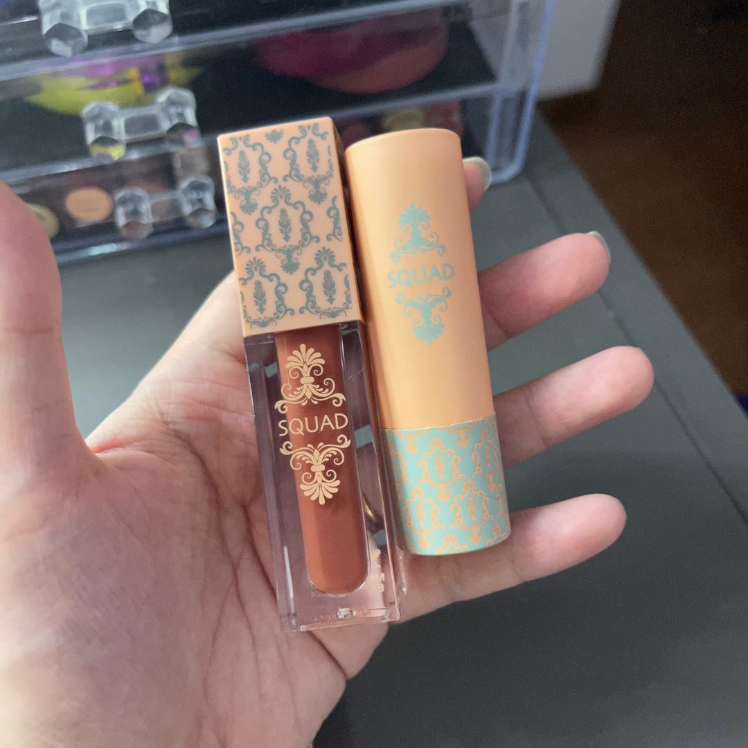 Squad Cosmetics Bundle Bubble and Vigorous Bullet Lipstick and Multi ...